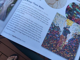 She Brings Them Water – Dewpoint Arts – Dawn Piasta Quilt Artist