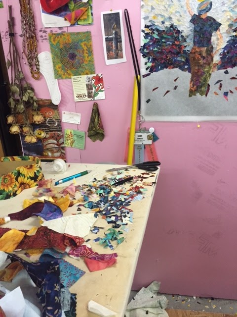 She Brings Them Water – Dewpoint Arts – Dawn Piasta Quilt Artist